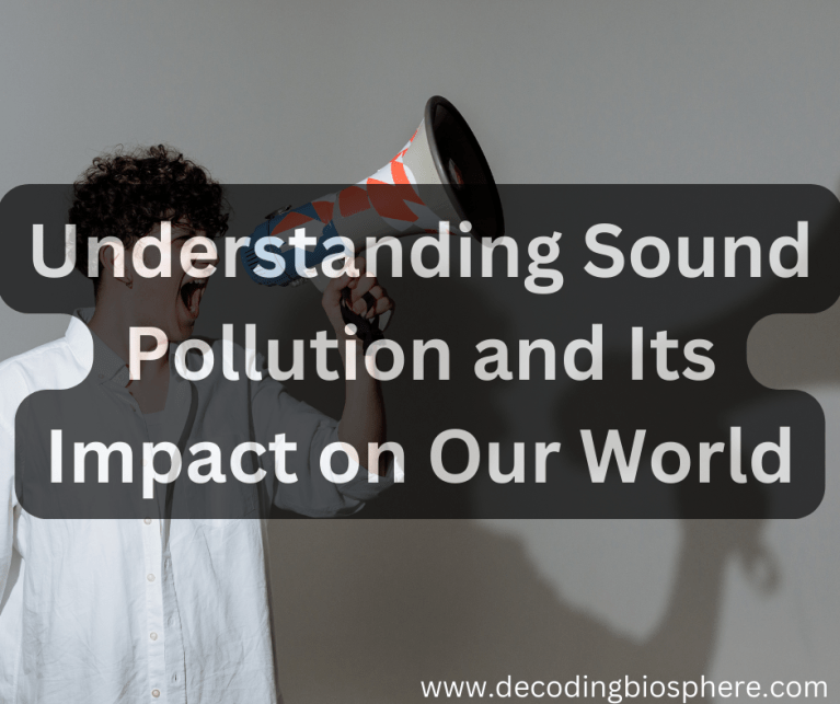 Understanding Sound Pollution and Its Impact on Our World – Decoding ...