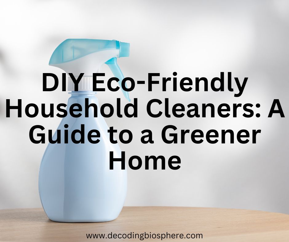 DIY Eco-Friendly Household Cleaners: A Guide to a Greener Home ...