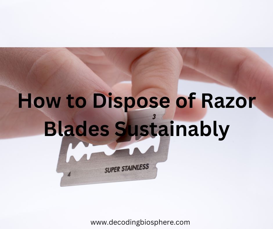 How to Dispose of Razor Blades Sustainably: A Comprehensive Guide ...