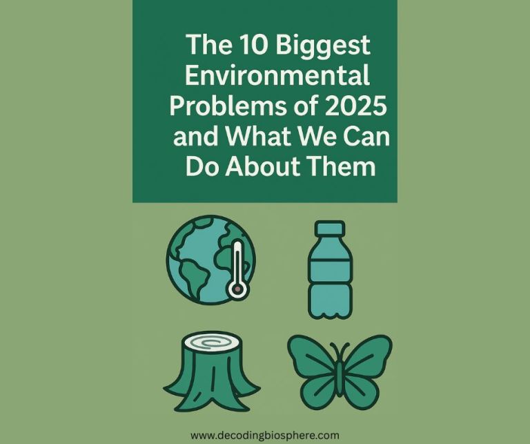 The 10 Biggest Environmental Problems of 2025 and What We Can Do About ...